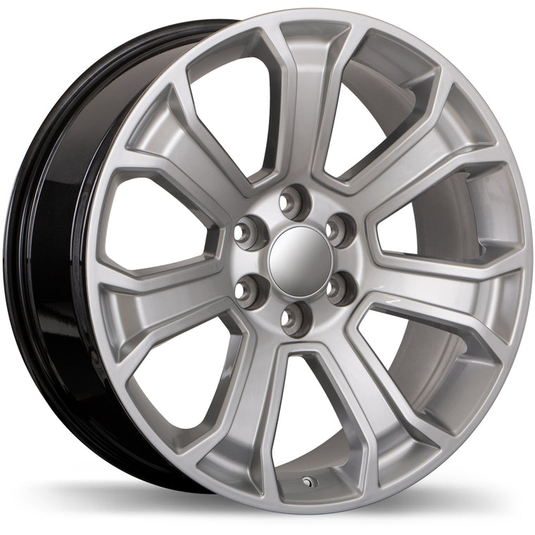 Replika Wheels R204-2290-83HN+24C781 - Replika Wheels R204 Hyper Silver