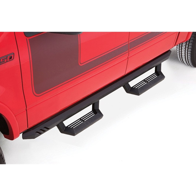 Shop Lund Modular Rock Rail Side Step Bars,Nerf Bar with Drop Steps ...